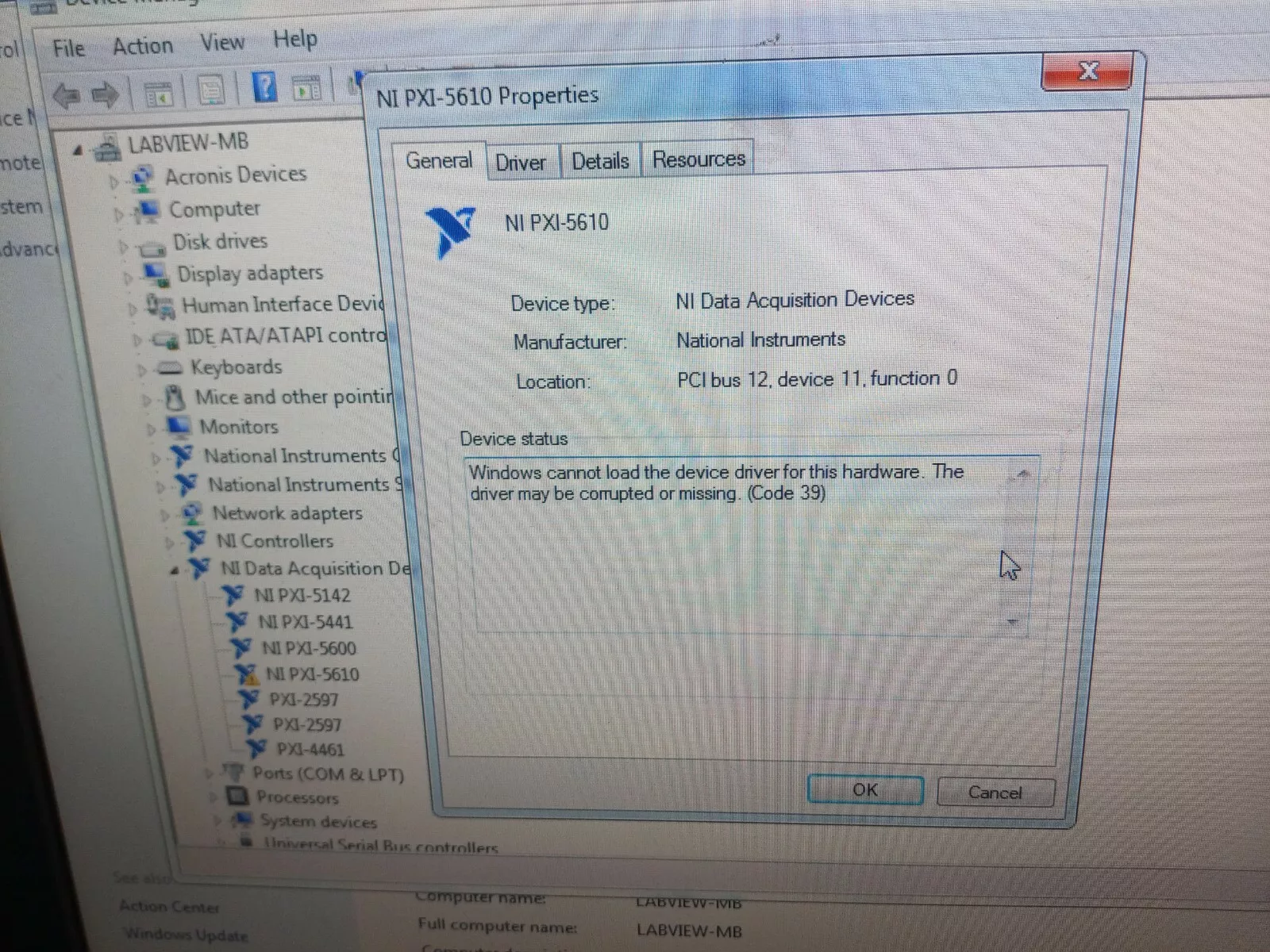Ni PXI-5610 250 kHz 2.7 GHz National Instruments RF Upconverter 188564M ...