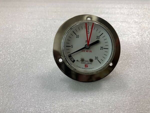 Span Instruments 21-0119-C1 pressure gauge 0-30 PSI New - Industrial ...