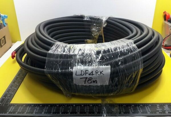 Andrew Heliax LDF4RK-50A 1/2" Fire Retardant Heliax Coax Cable 78m more ...