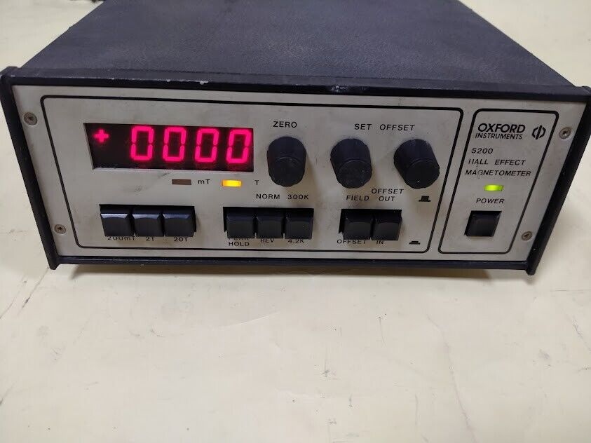 Oxford Instruments 5200 Hall Effect Magnetometer - Industrial SOL Pte Ltd