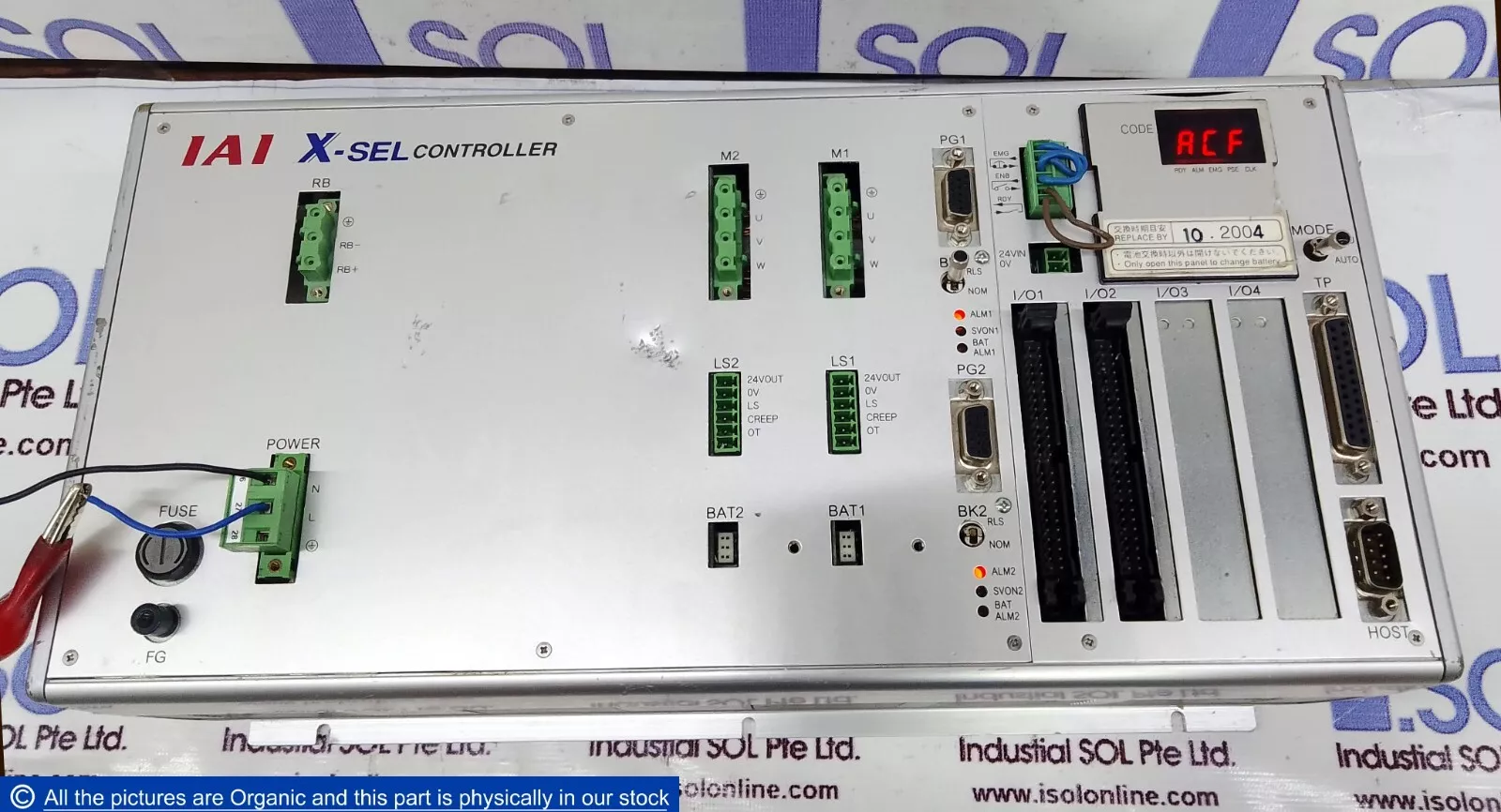 IAI XSEL-K-2-60IB. 30RIL-N1-N2EE2-2-SE Multi Axis Robot Controller X ...