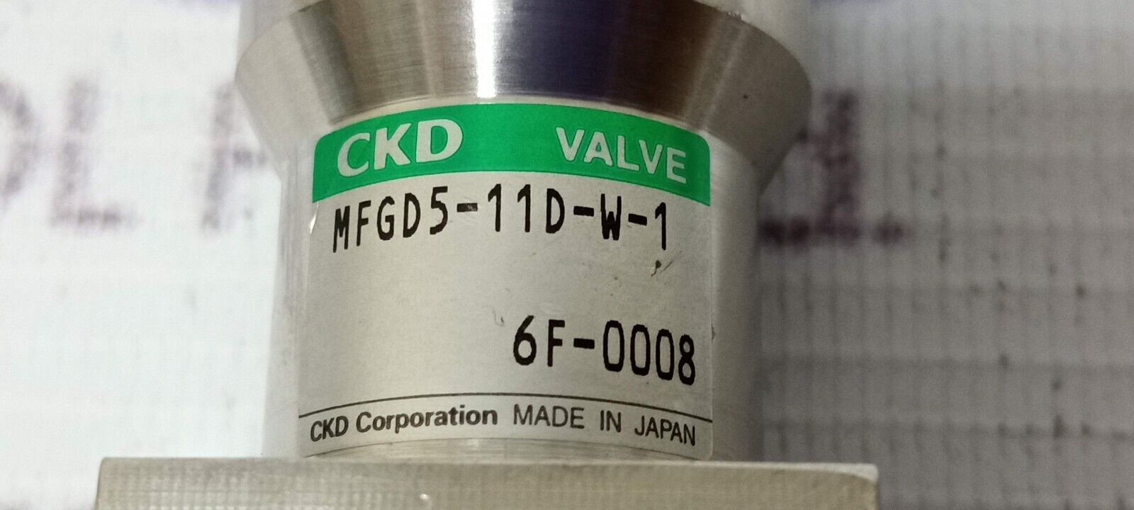 CKD needle valve MFGD5-11D-W-1 surface mount CKD corporaiton ...
