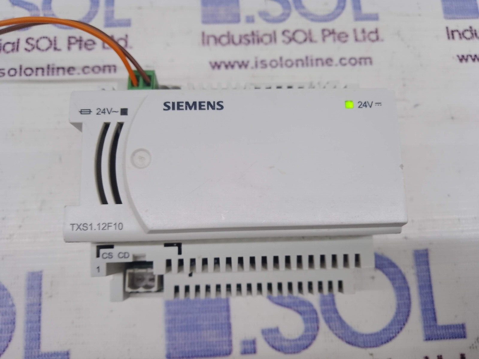 Siemens TXS1.12F10 I/O Power Supply Module 24VDC - Industrial SOL Pte Ltd