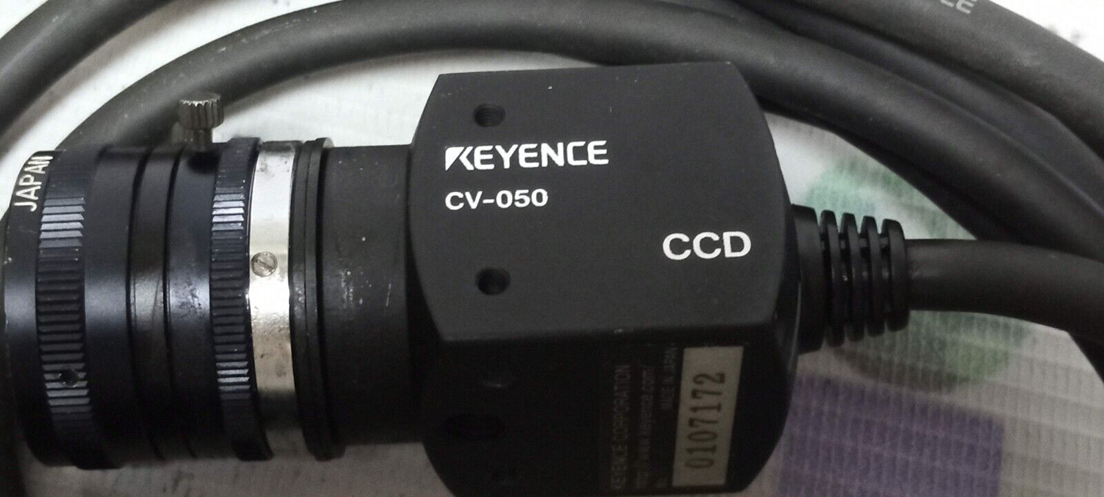 Keyence Corp CV-050 CCD Vision System Camera - Industrial SOL Pte Ltd