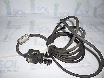 Keyence Corp CV-050 CCD Vision System Camera - Industrial SOL Pte Ltd