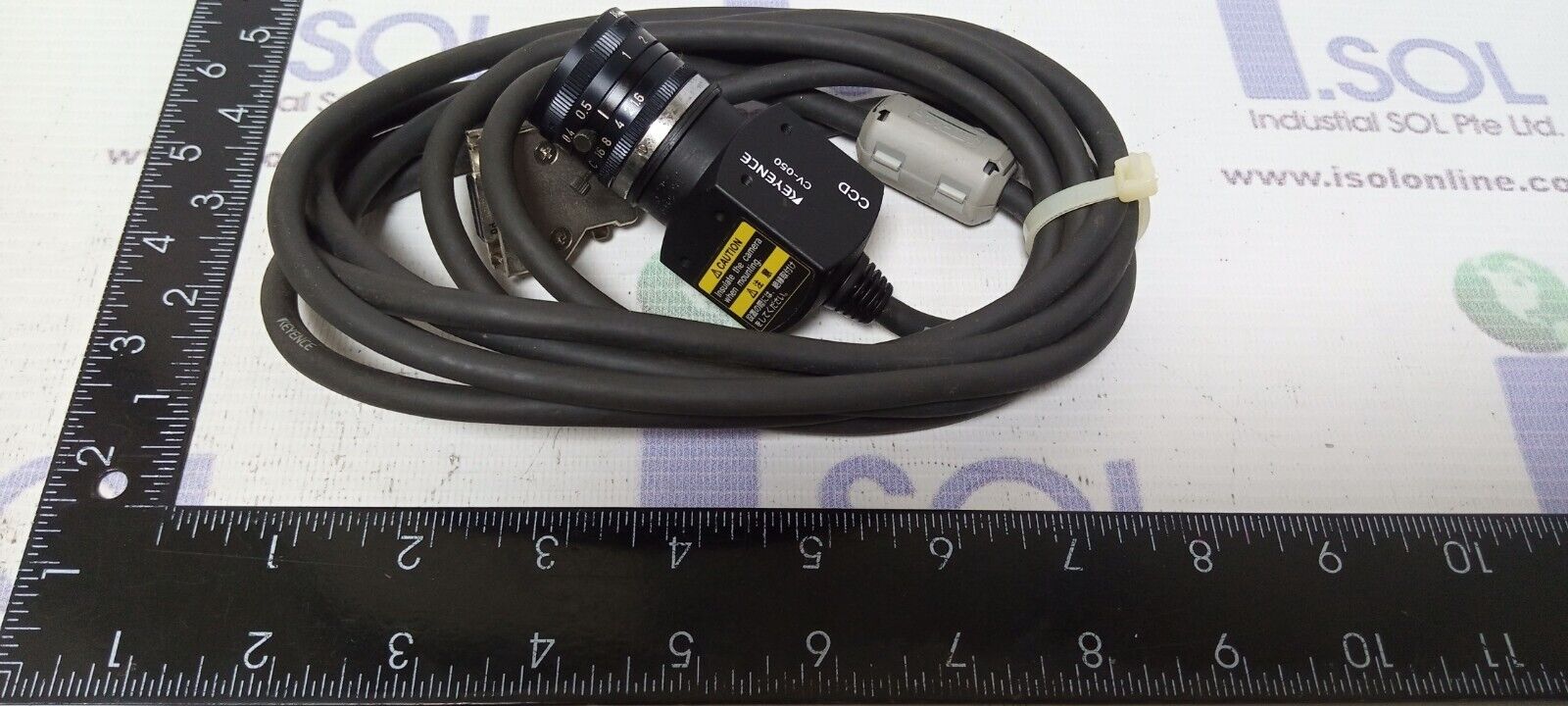 Keyence Corp CV-050 CCD Vision System Camera - Industrial SOL Pte Ltd