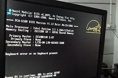 Advantech PCA-6180 Rev B1 Bios 1.13 256MB P3 1.2Ghz Industrial Single ...