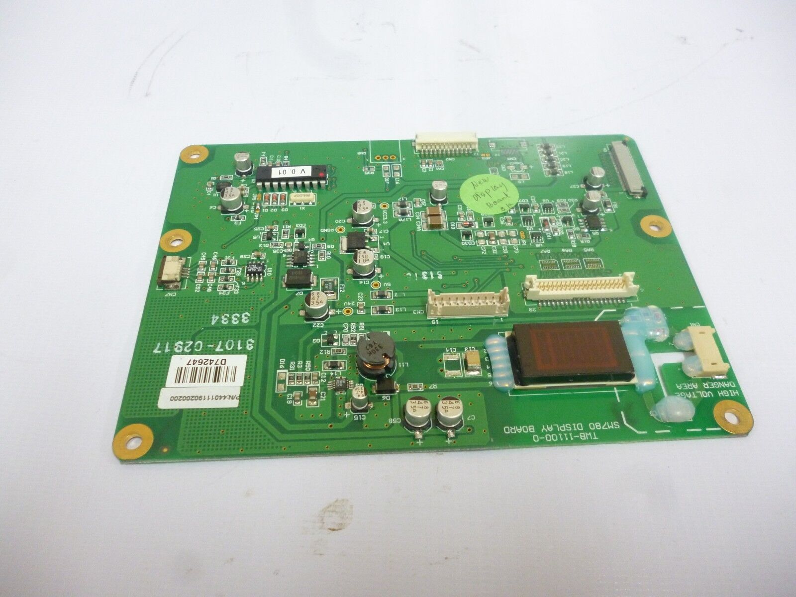 TWB-11100-0 SM780 Display Board 440111200200 for Teraoka Digi scale New ...