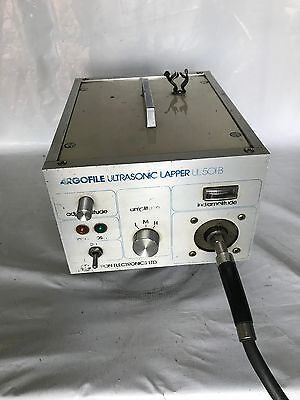 UL501B Argofile Ultrasonic Lapper Polisher UL 501B Nippon Electronics ...