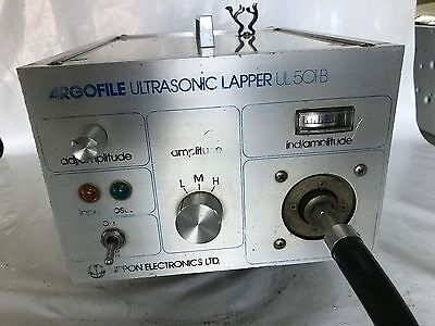 UL501B Argofile Ultrasonic Lapper Polisher UL 501B Nippon Electronics ...