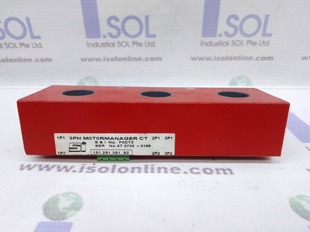 Powell / S&I F0CT3 3PH Motor Manager CT - Industrial SOL Pte Ltd