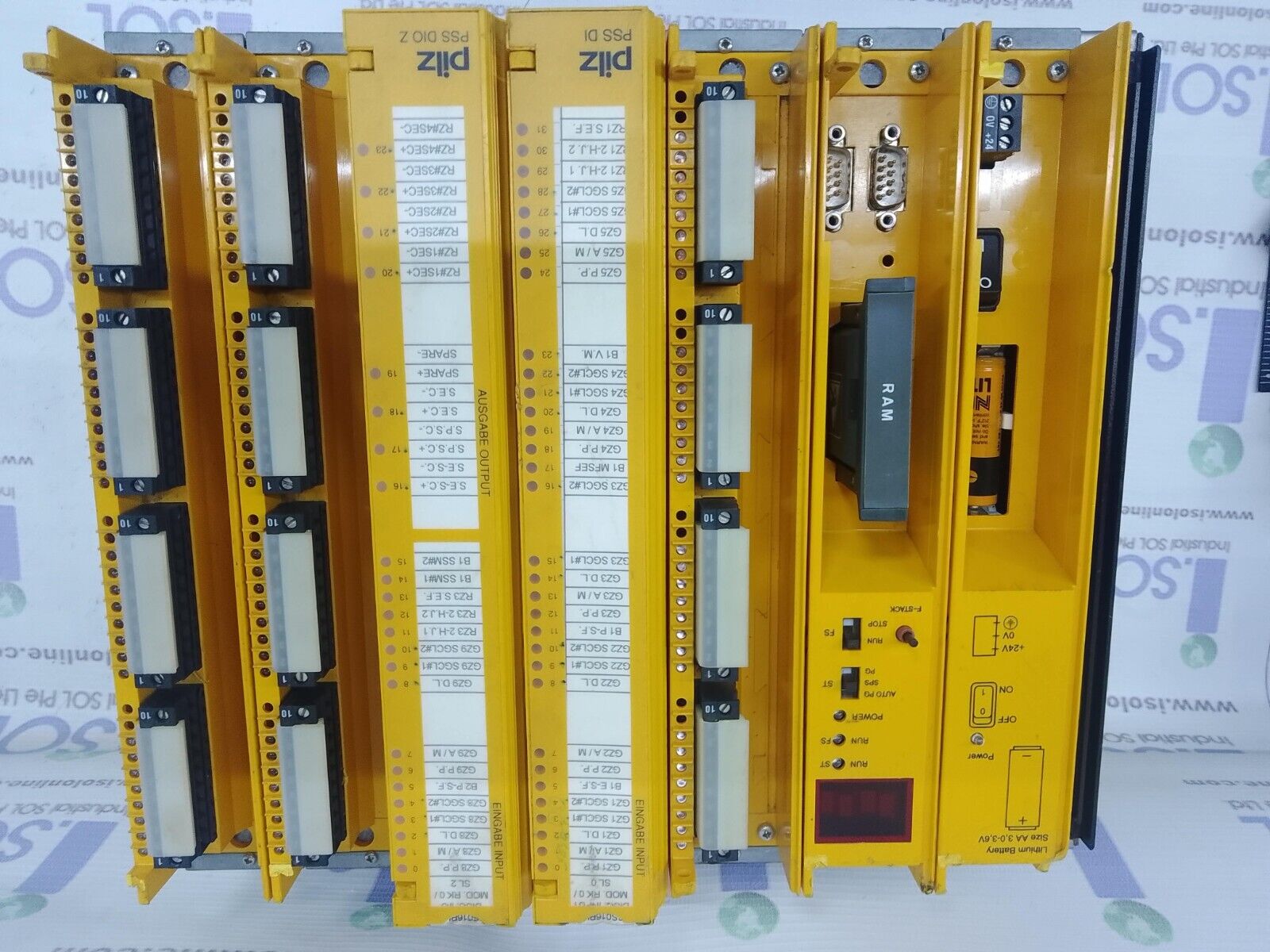 Pilz PSS1 DI Eingabe dig. Einkanalig Ver. Nr.: 1.0 Pilz 302100 32 ...