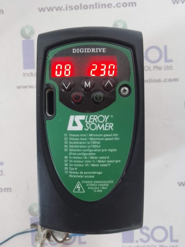 Leroy Somer SKA1200037 AC Drive 0.37kW Single Phase Inverter DigiDrive