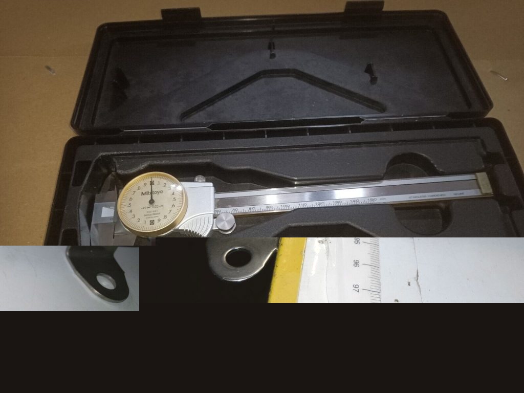 Mitutoyo 505-683 Dial Clipper 150MM Measure Scale Professional ...