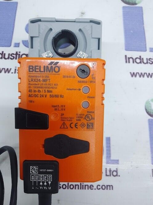 Belimo LRX24-MFT Non Fail Safe Damper Actuator 24V MFT Programmable - Industrial SOL Pte Ltd