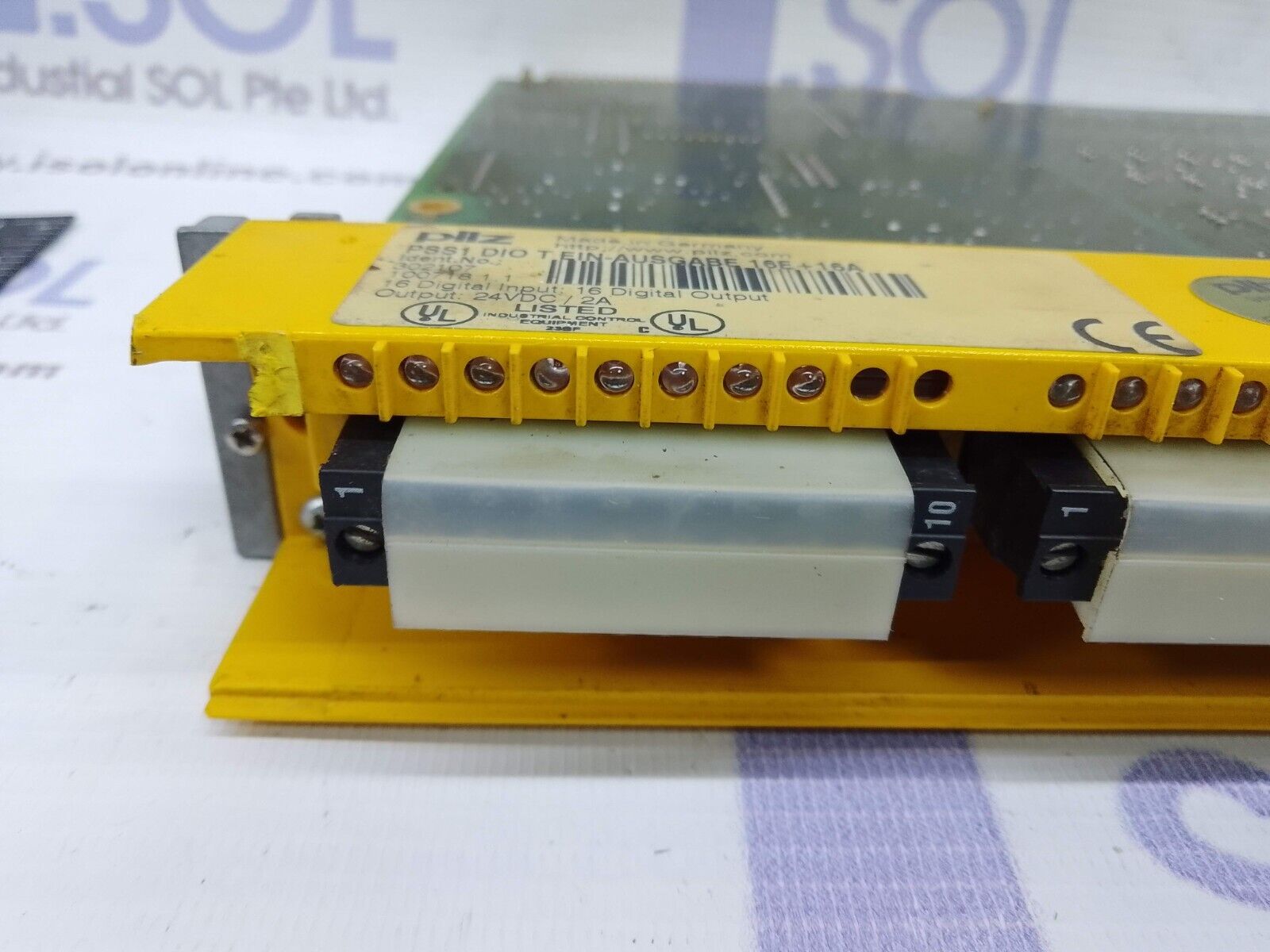 Pilz PSS1 DIO Z EIN-AUGABE 16E+ 8A Pilz 302108 16 Digital Input 8 ...