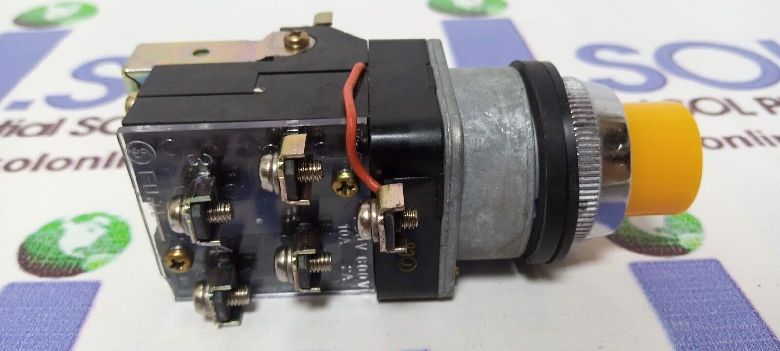 Fuji Electric RCa470-L.T Command Switch Fuji Motor Controls 110V Yellow ...