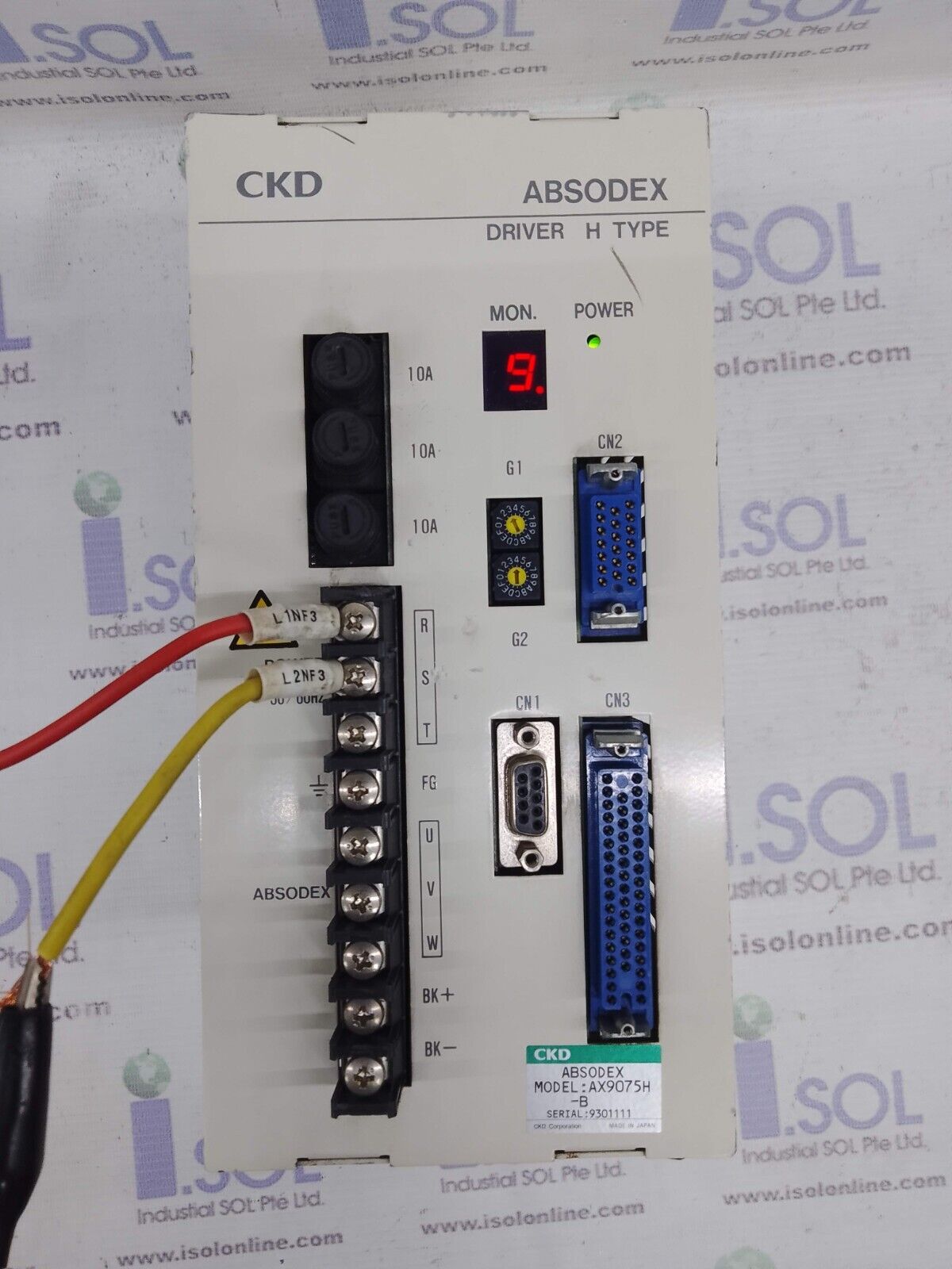 CKD ABSODEX Model : AX9075H-B Driver H Type Servo Drive CKD Corporaiton ...