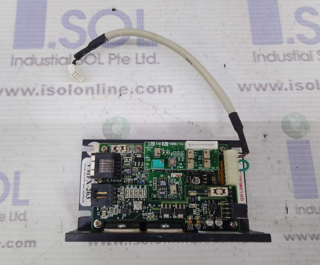 GSI Lumonics 002-3005029 EO Technics 711-73883-9 Rev.A General Scaning ...