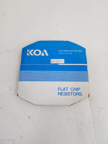 New KOA Denko RK73K2ATDJ Flat Chip Resistors 3.9k RK392JA1J 10 pcs SMD ...