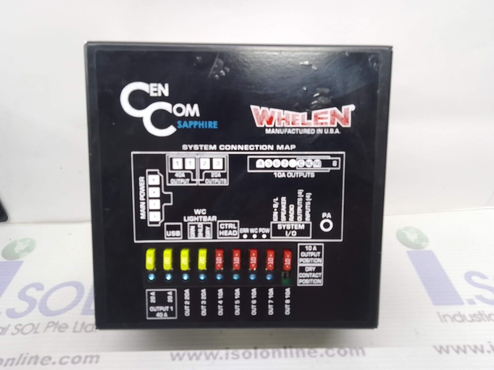 Whelen 01-0287153-00A Siren/Light Control System Fomoco MCDG1T-12B577 ...