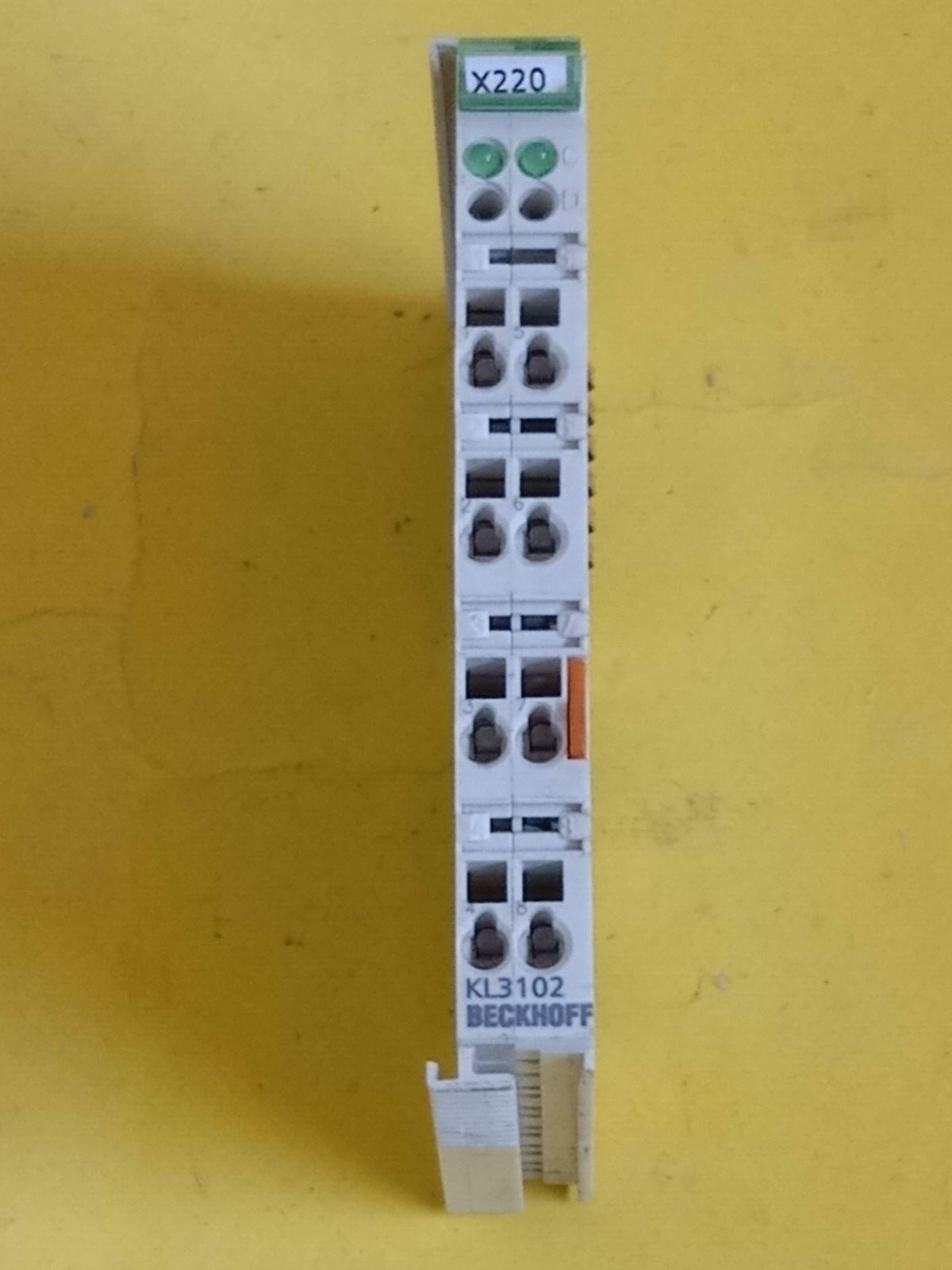Beckhoff KL3102 Analog Input Bus Terminal 2-Channel ±10 V 16 bit - Industrial SOL Pte Ltd