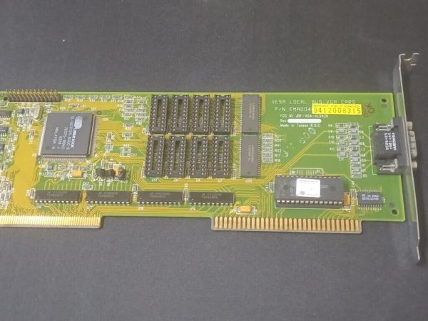 VESA Local Bus VGA Card EMA004 Cirus Logic JDF-VGA-VL5426 - Industrial ...
