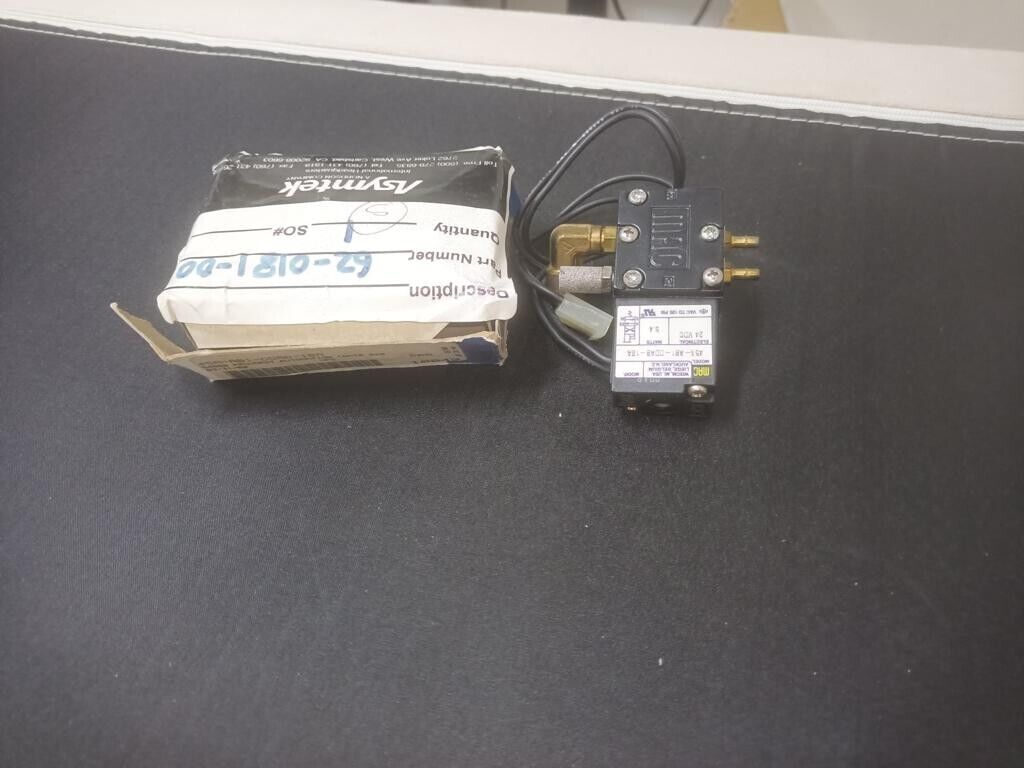 Asymtek Nordson 62-0181-00 MAC 45A-AB1-DDAB-1BA MAC Valve Inc. New ...
