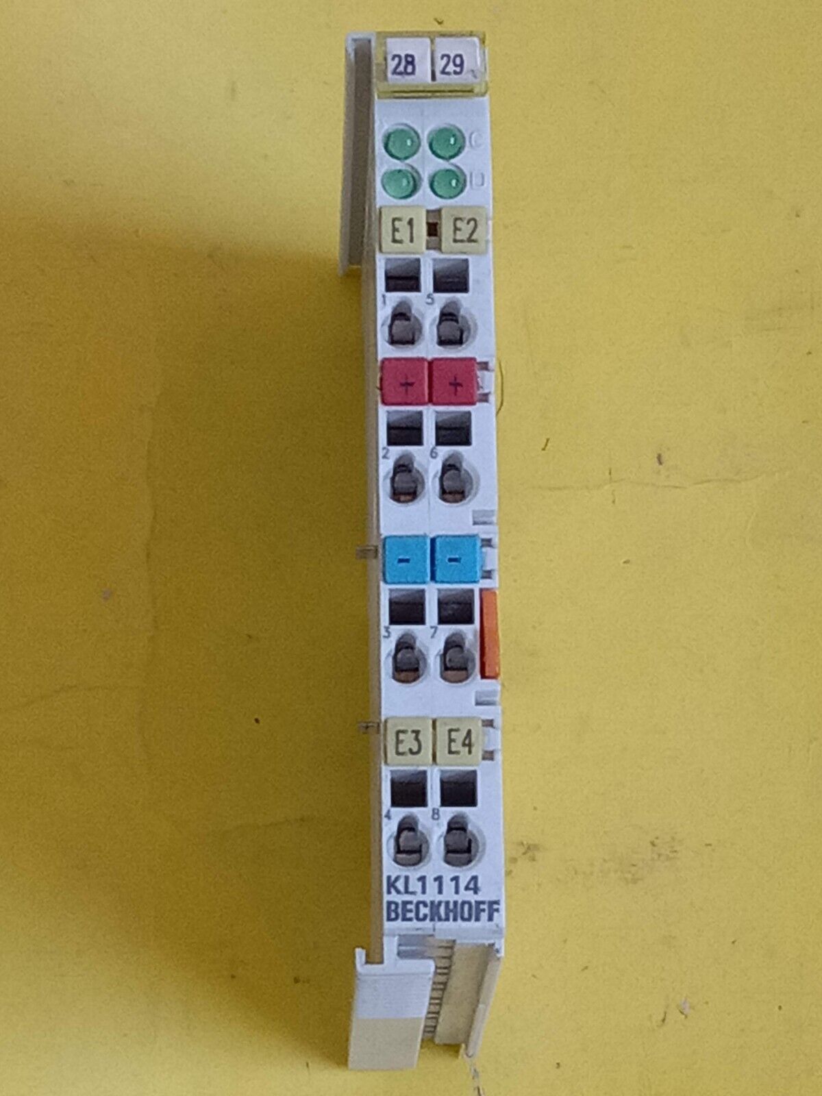 Beckhoff KL1114 Digital Input Bus Terminal Module 4-Channel 24 V DC ...