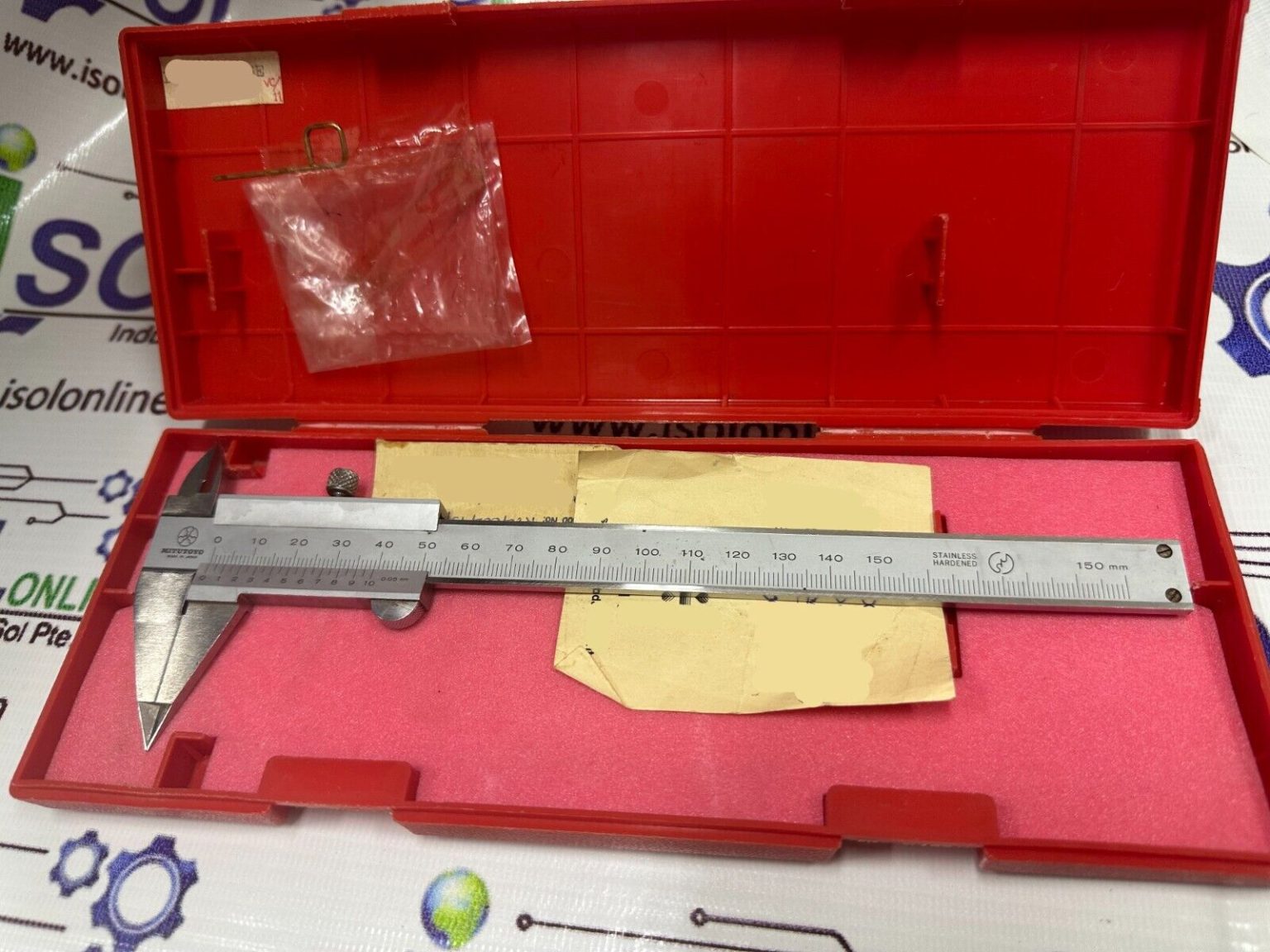 Mitutoyo 505-646-50 Dial Caliper Vernier 150mm Precision Engineering Tool - Industrial SOL Pte Ltd