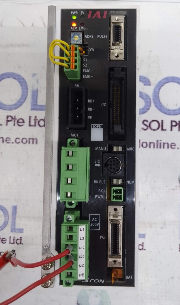 IAI SCON-C-60I-NP-3-2-JP Linear Servo Actuator Position Controller For RCS2 Robo Cylinder Japan ...