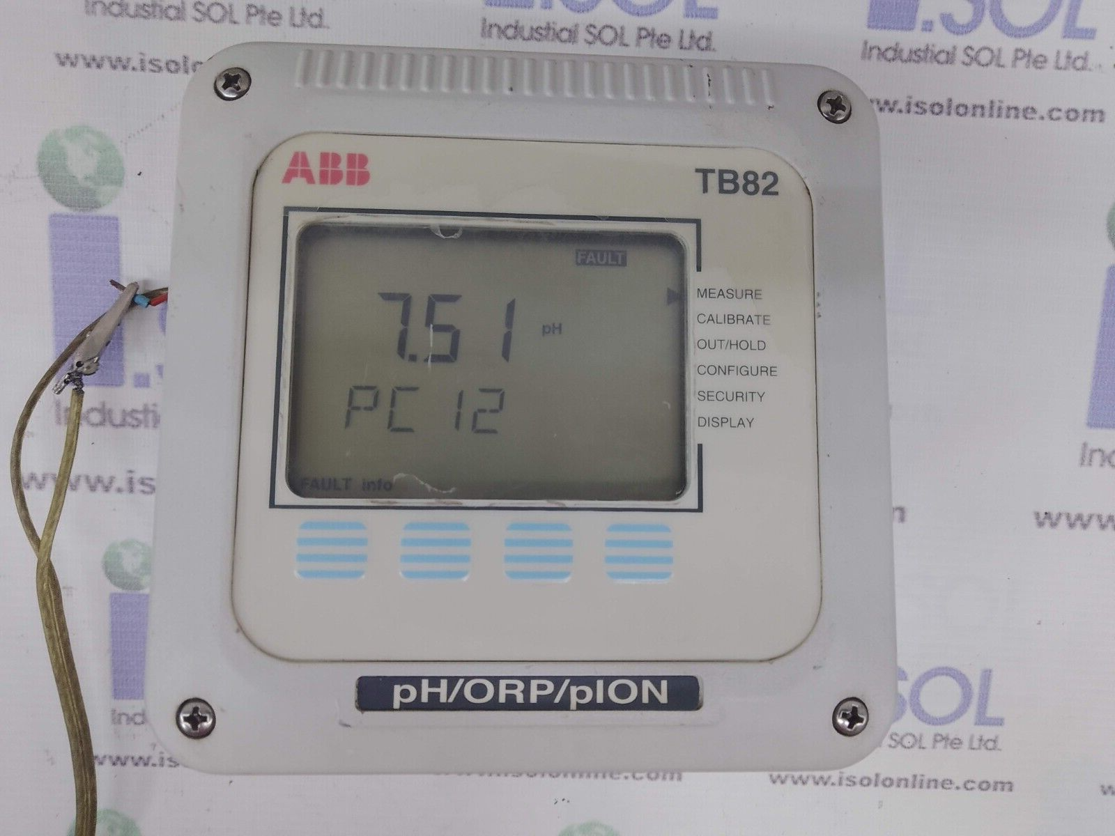 ABB TB82PH2010110 Transmitter TB82pH Advantage Series 2-wire pH/ORP ...