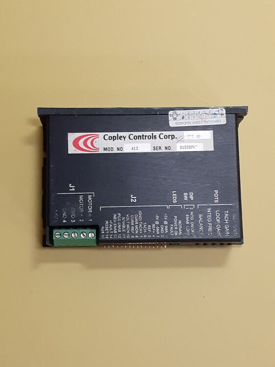 Copley Controls Corp 413 Servo Drive Amplifier 413 - Industrial SOL Pte Ltd
