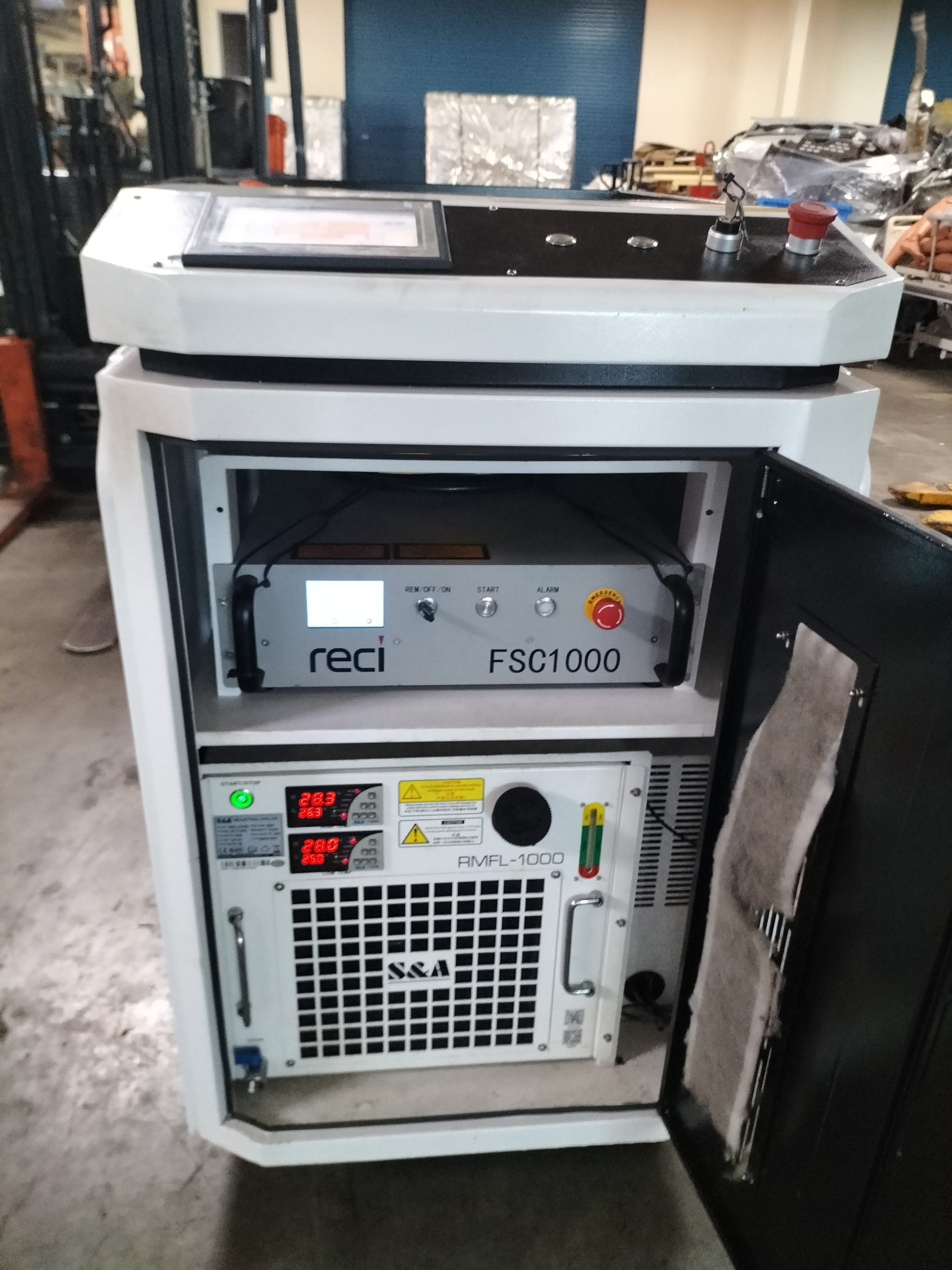 G.Weike LW1000H Laser Welding Cleaning & Cutting Hand Machine W/ MARS ...