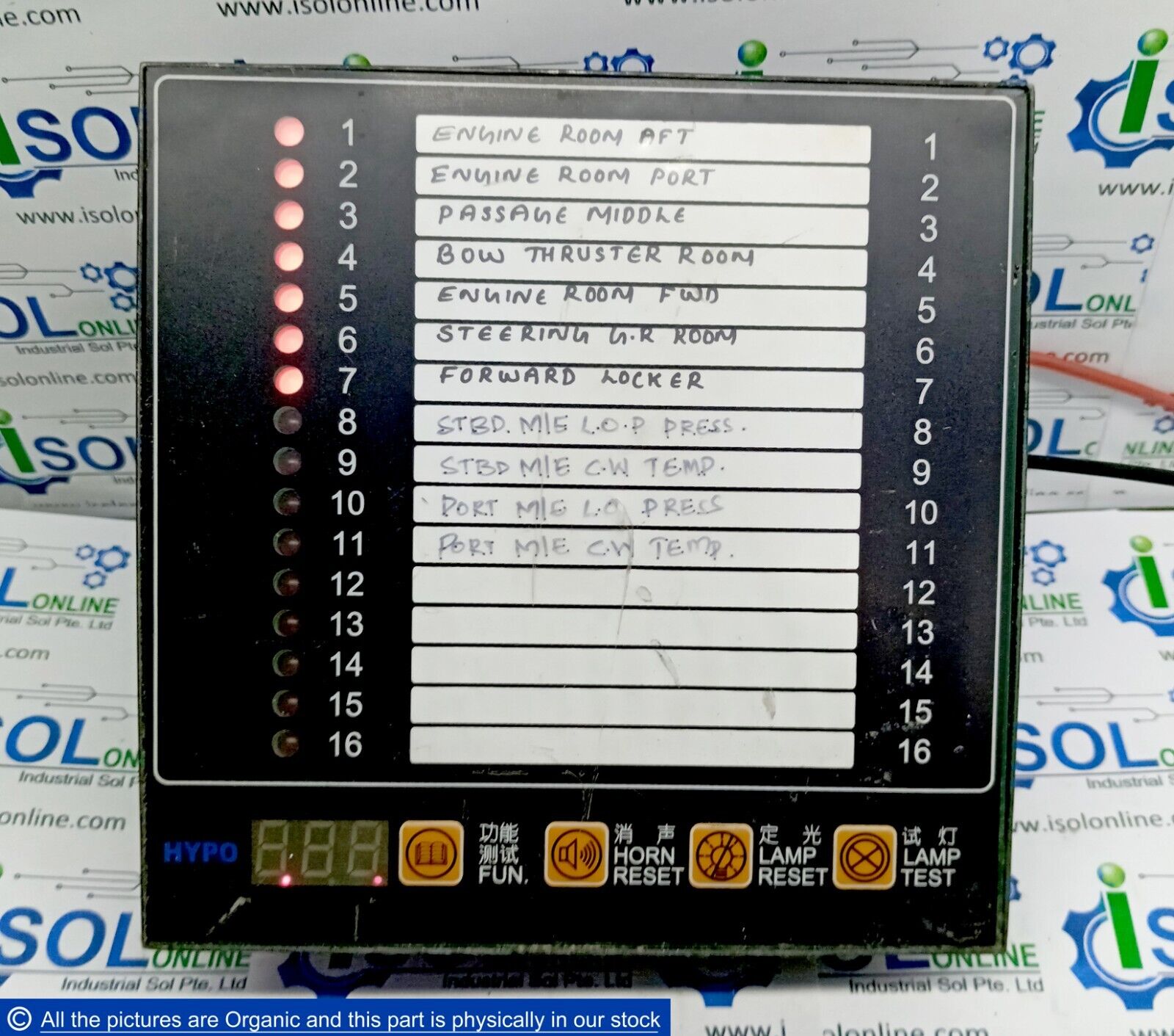Jumho D2200-M 16-Channel Digital Input Module 556611-01 Marine Store ...