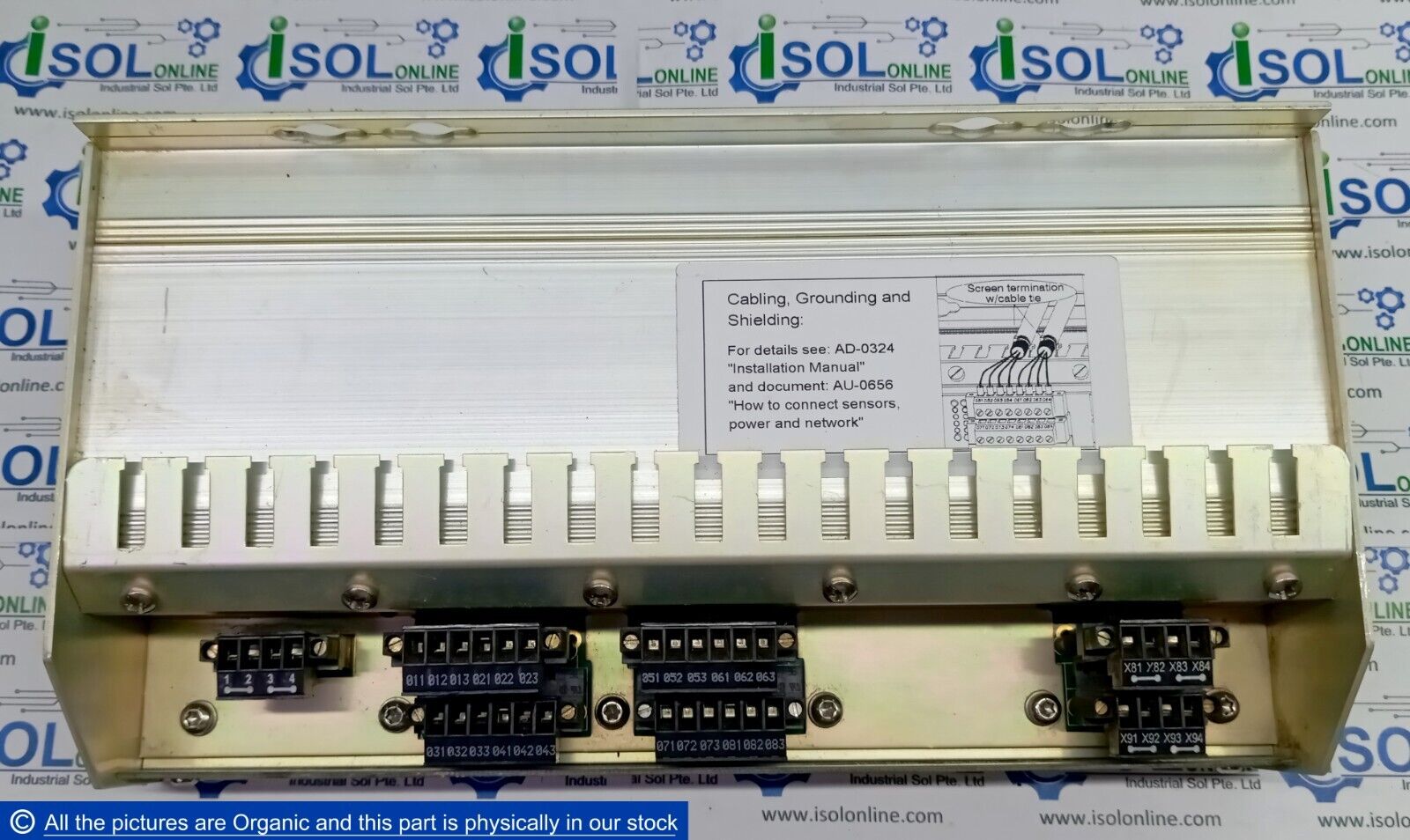 Kongsberg 8100153 Rev. E1 Remote Analog Output Module Rao-8 6200360 Rev ...