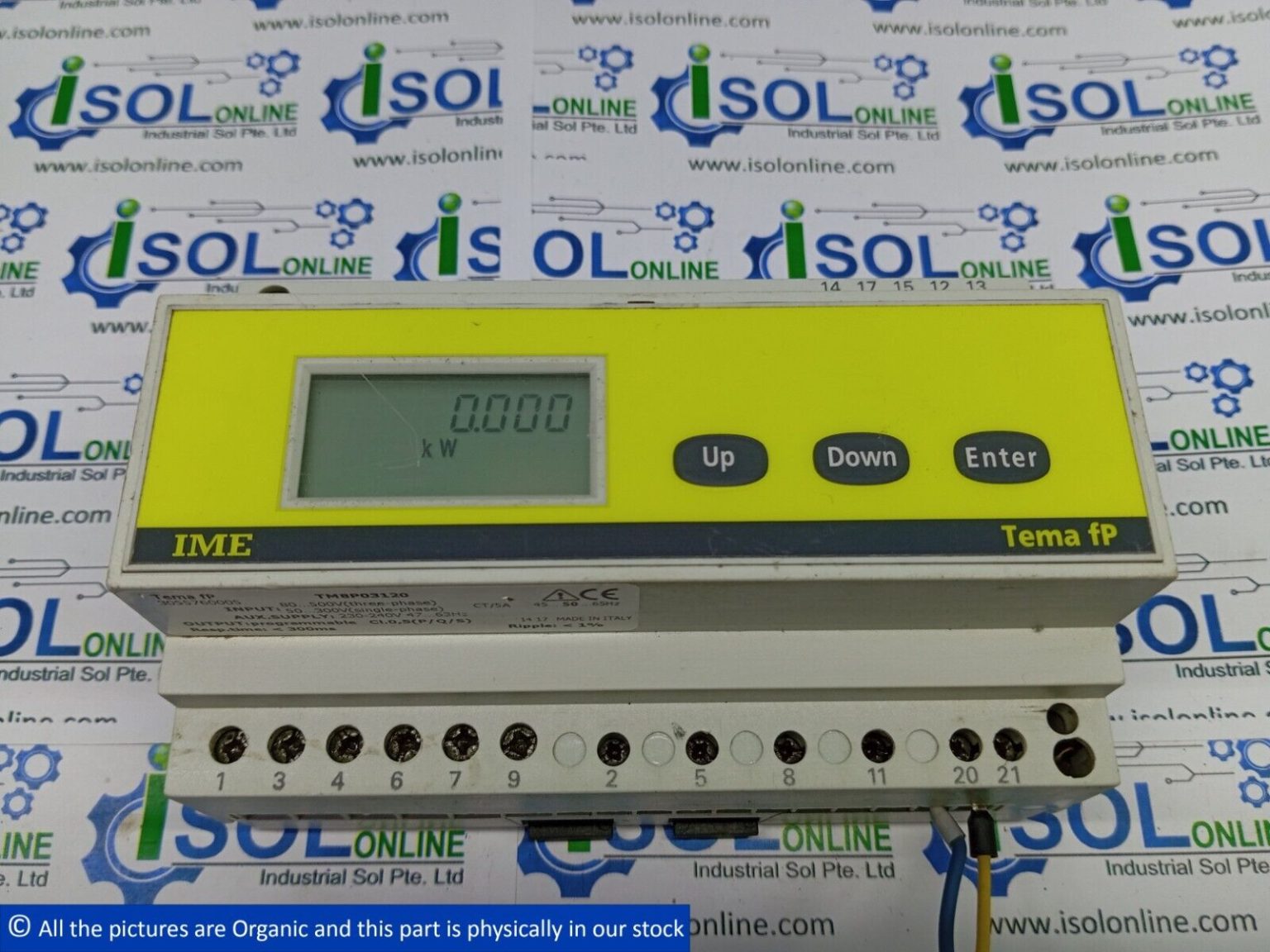 IME Tema fp TM8P03120 Programmable Isolated Transducer 230-240V - Industrial SOL Pte Ltd