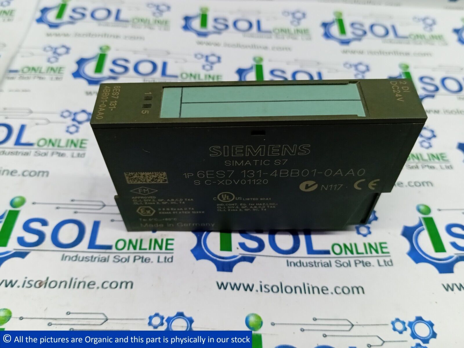 Siemens 6ES7131-4BB01-0AA0 Simatic S7 Digital Input Module 6ES7 131 ...