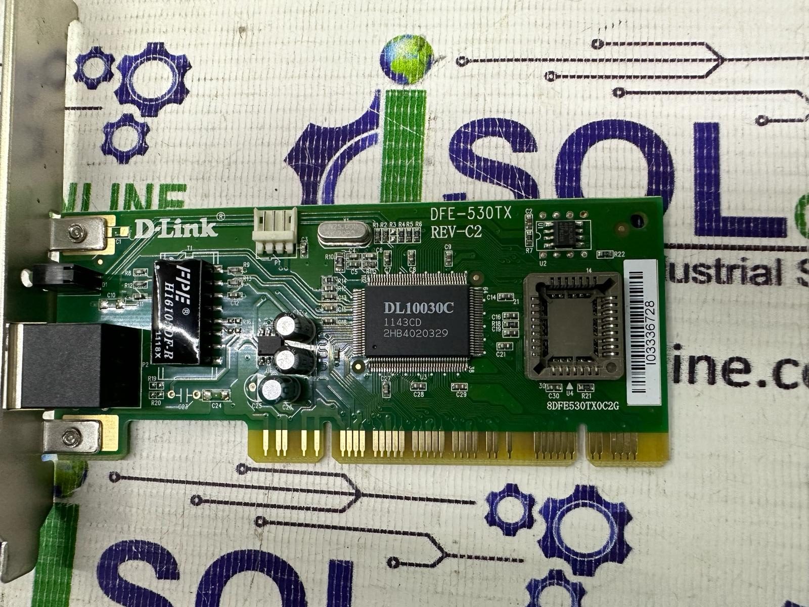 D-Link DFE-530TX Fast Ethernet Adapter Rev.C PCI Card Rev-C2 H/W Ver ...