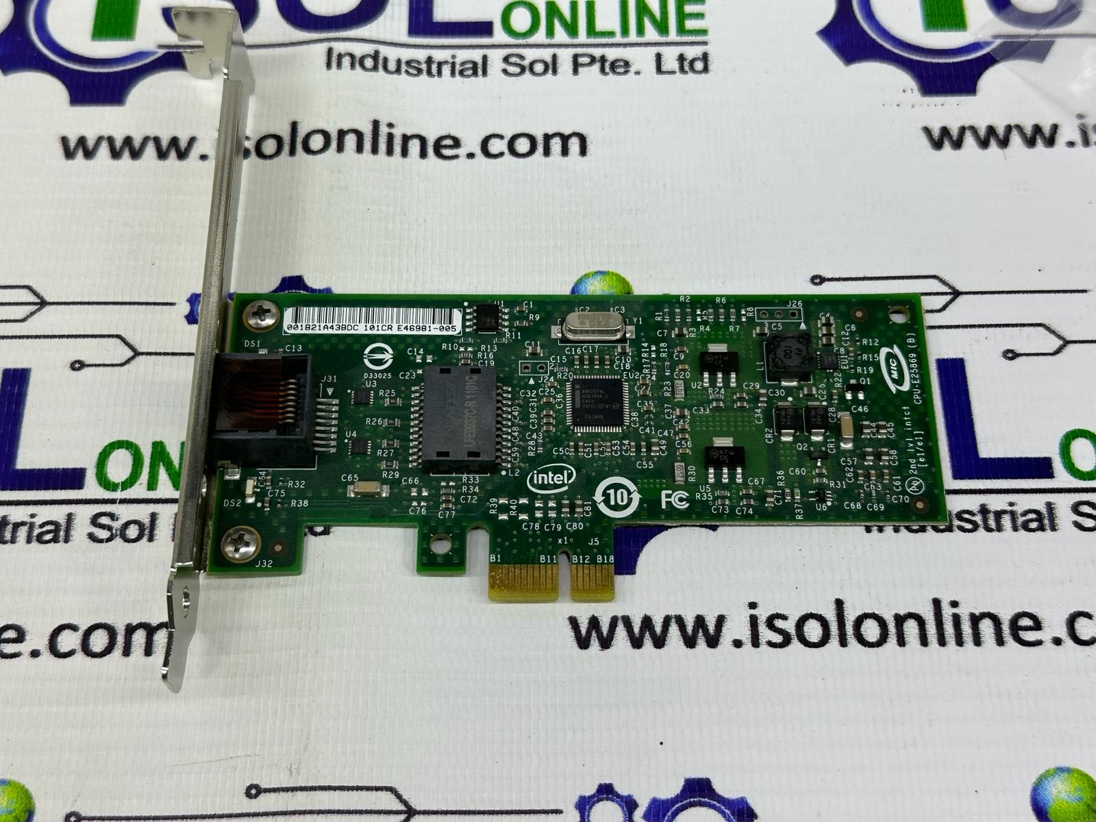 Intel EXP19301CTBLK Gigabit CT PCI-E Desktop Network Adapter 893647 CPU ...