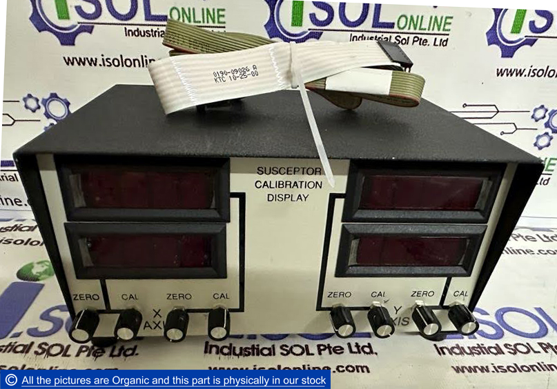 Applied Materials 0010-09063 Rev ..H Susceptor Calibration Display ...