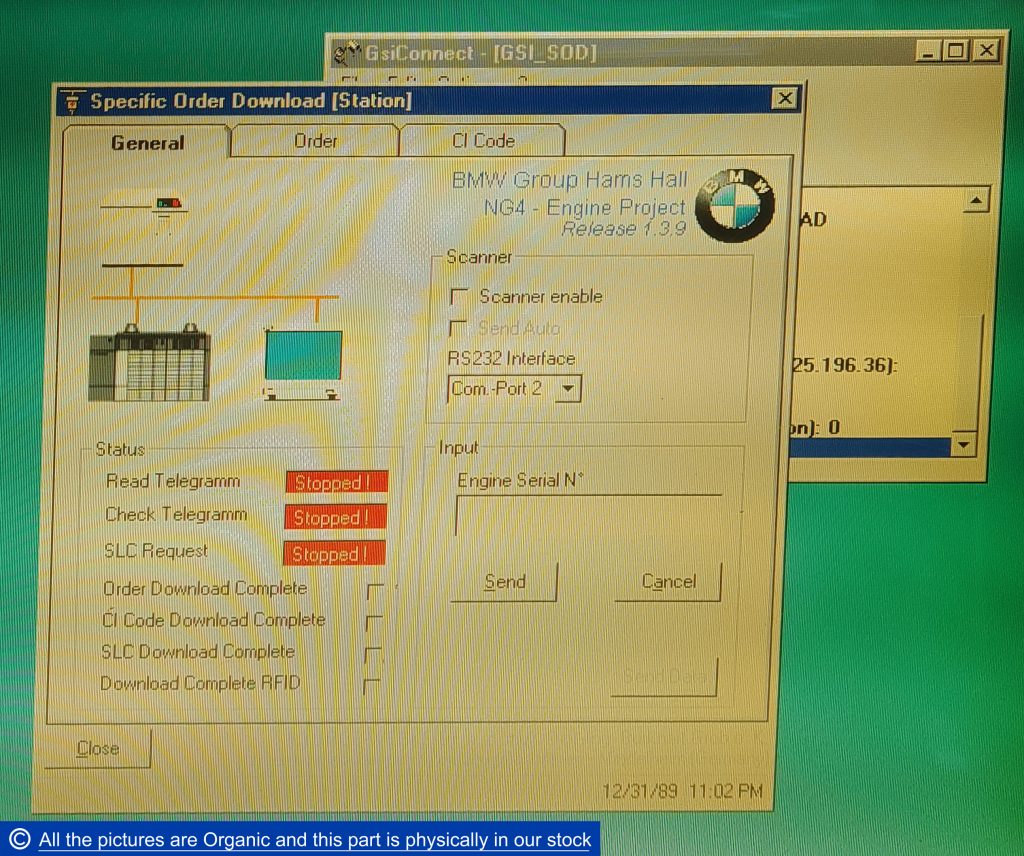 Allen-Bradley 6180-DHGEFGZBFCZ Industrial Panel PC Ser B BMW NG4 Engine ...