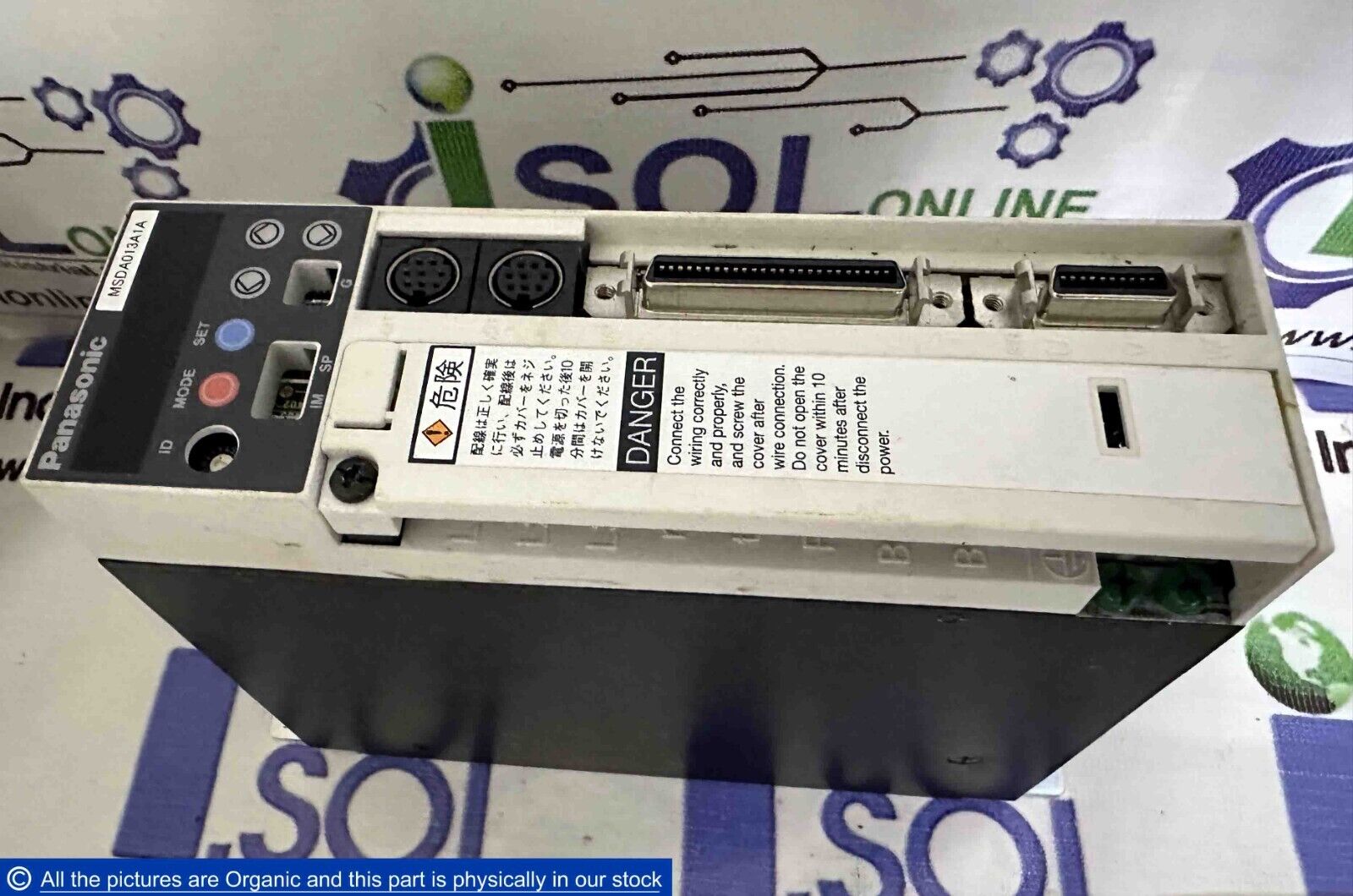 Panasonic MSDA013A1A AC Servo Driver 3-Phase 100W Mitsubishi Hontech HT ...