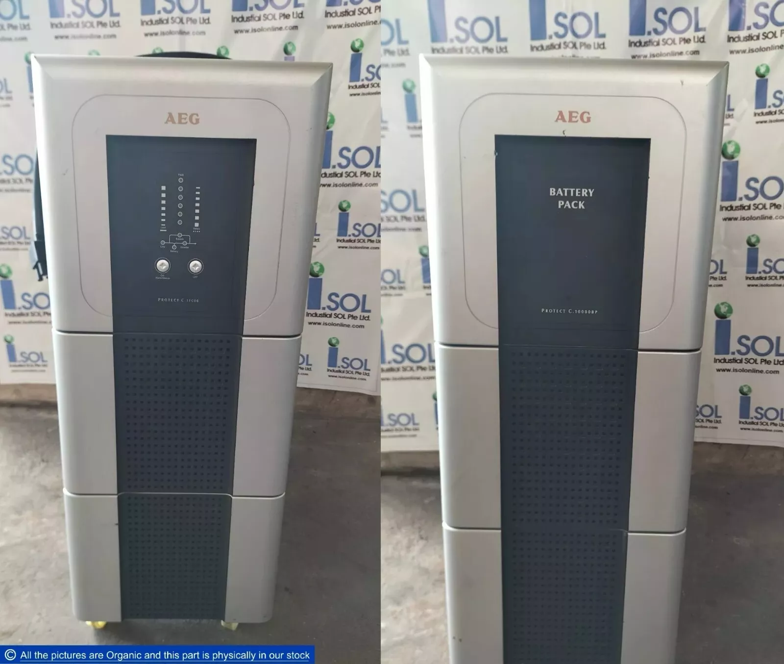 AEG Protect C.10000 UPS W/ C.10000BP External Battery Unit for Servers ...