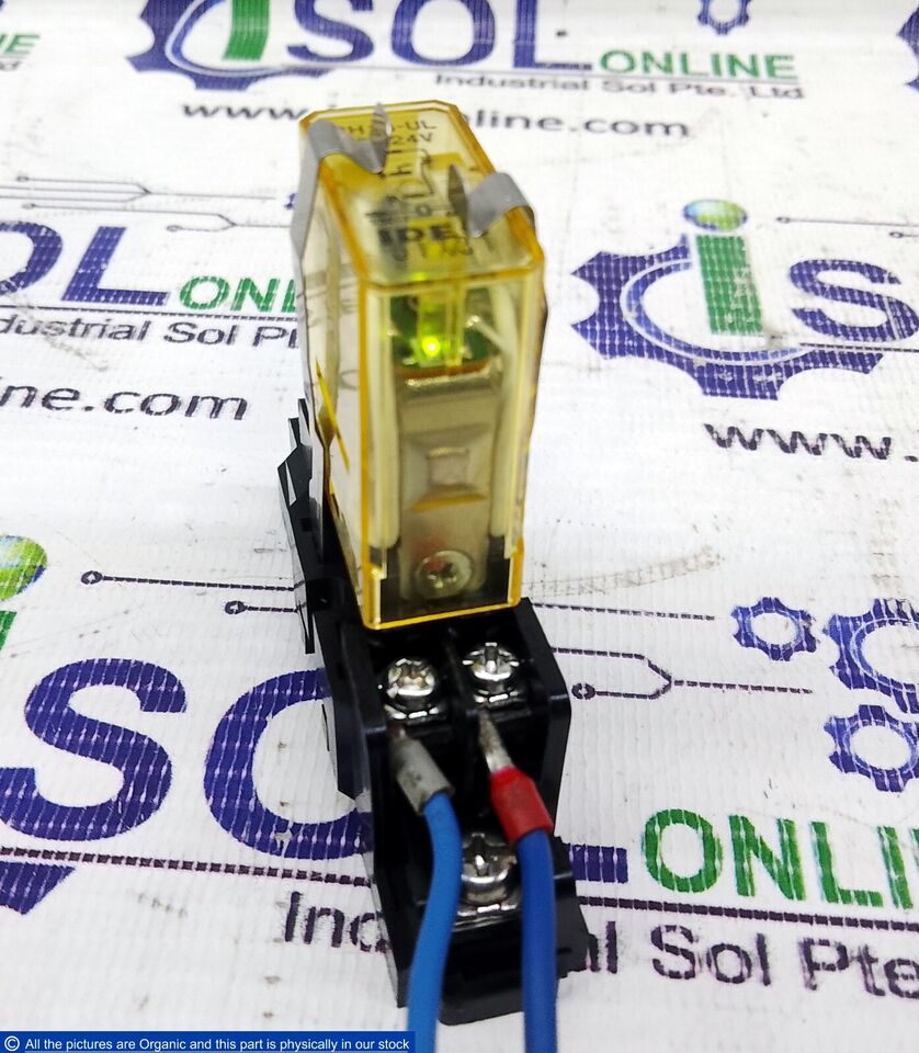 IDEC RH1B-UL Compact Power Relay DC24V W/ SH1B-05A Socket Semiconductor ...