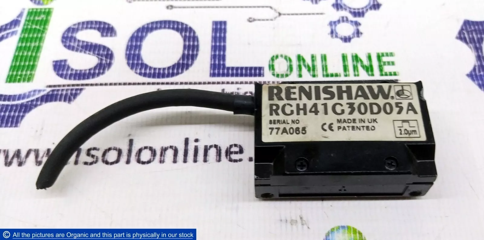 Renishaw RGH41G30D05A Grating Ruler Reading Head RGH41 2.0-Res ...