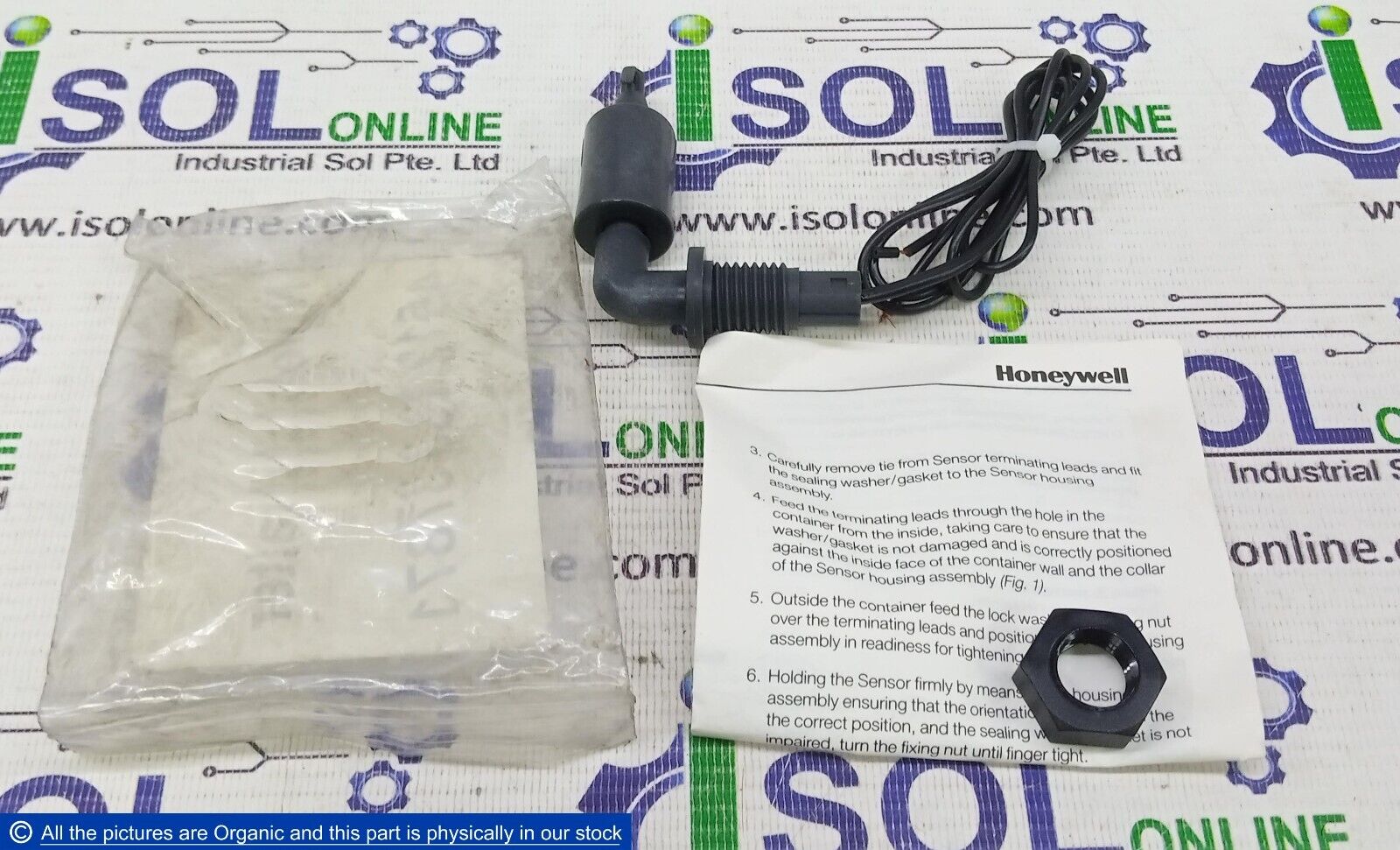 Honeywell LRNR51N01 Liquid Level Sensor Switch 15W 1A LRN Reed Float ...