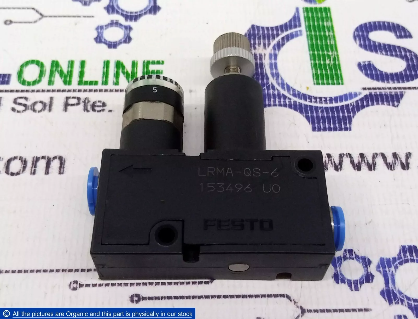 Festo LRMA-QS-6 Micro Pressure Regulator 0~9bar 153496 LRMA Series Semiconductor - Industrial ...