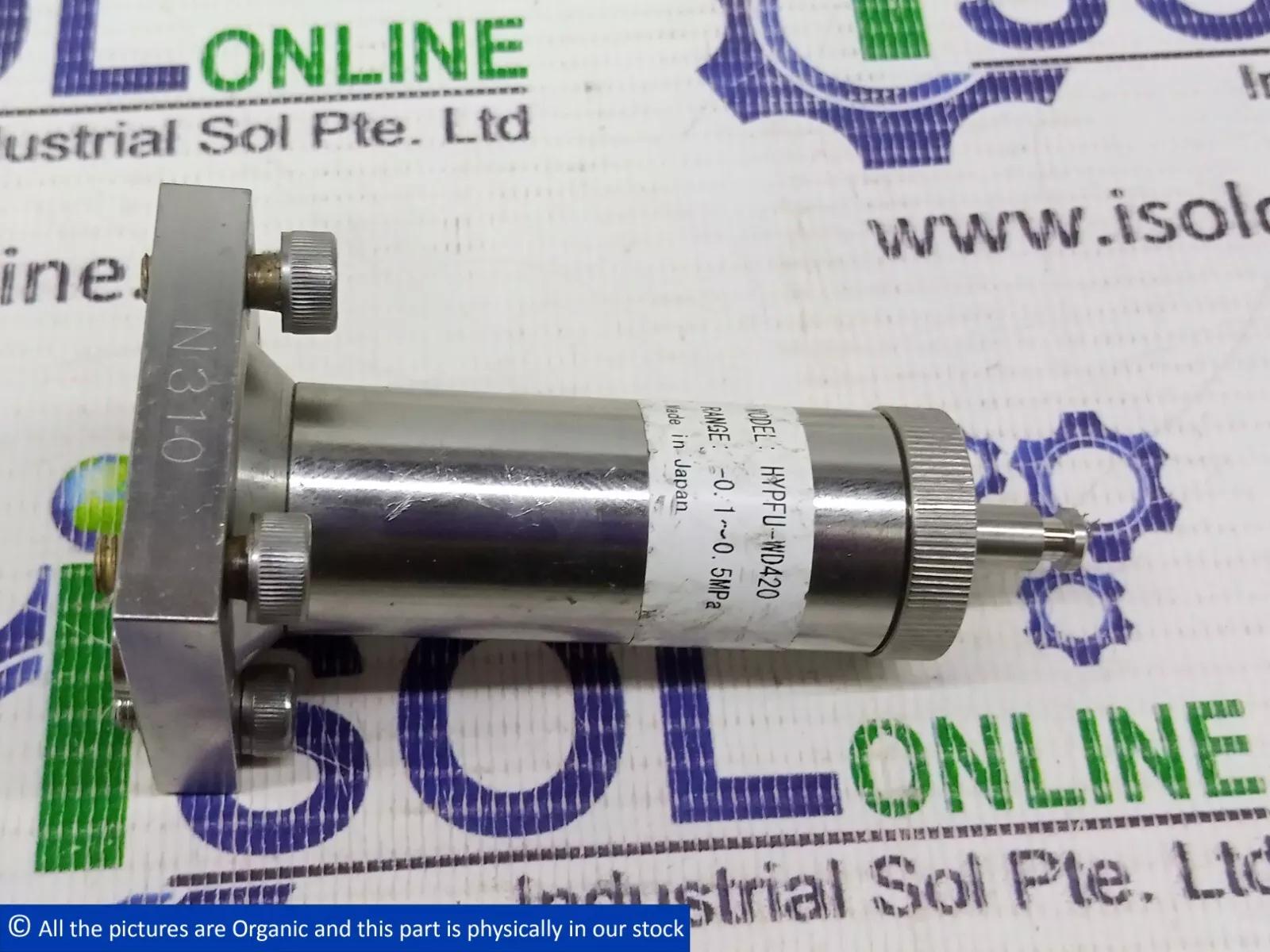 TEM TECH LAB HYPFU-WD420 Gas Pressure Sensor HYPFUWD420 Range -0.1~0 ...