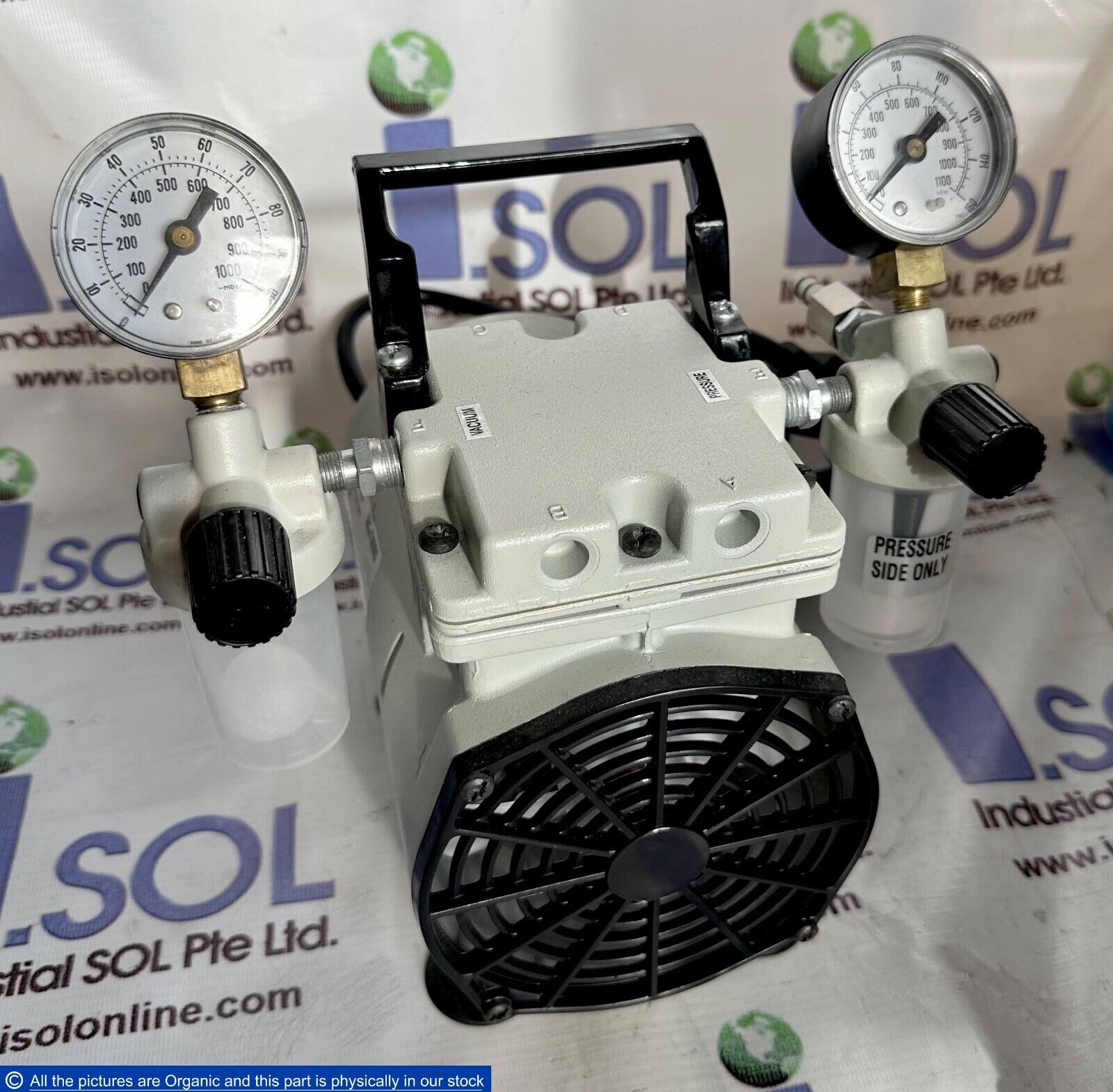 Welch 2522Z-02 WOB-L PRES/VAC Dry Pump 2 Welch Gardner Denver Vacuum ...